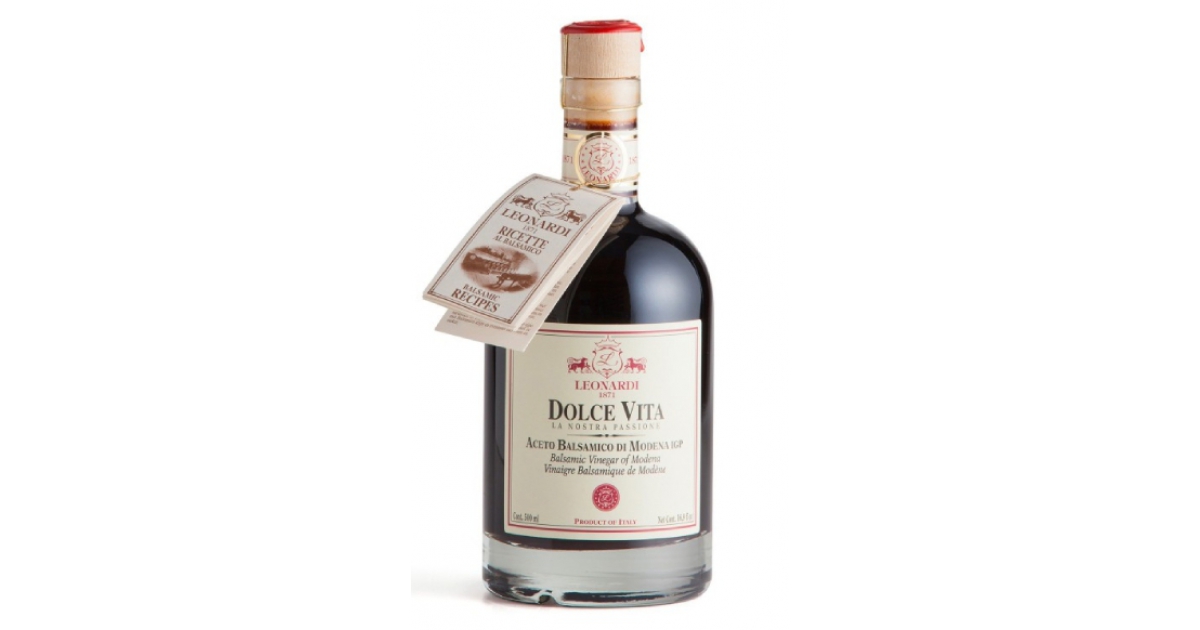 Aceto Balsamico Leonardi Dolce Vita 500ml - Acetaia Leonardi - Prodotti ...