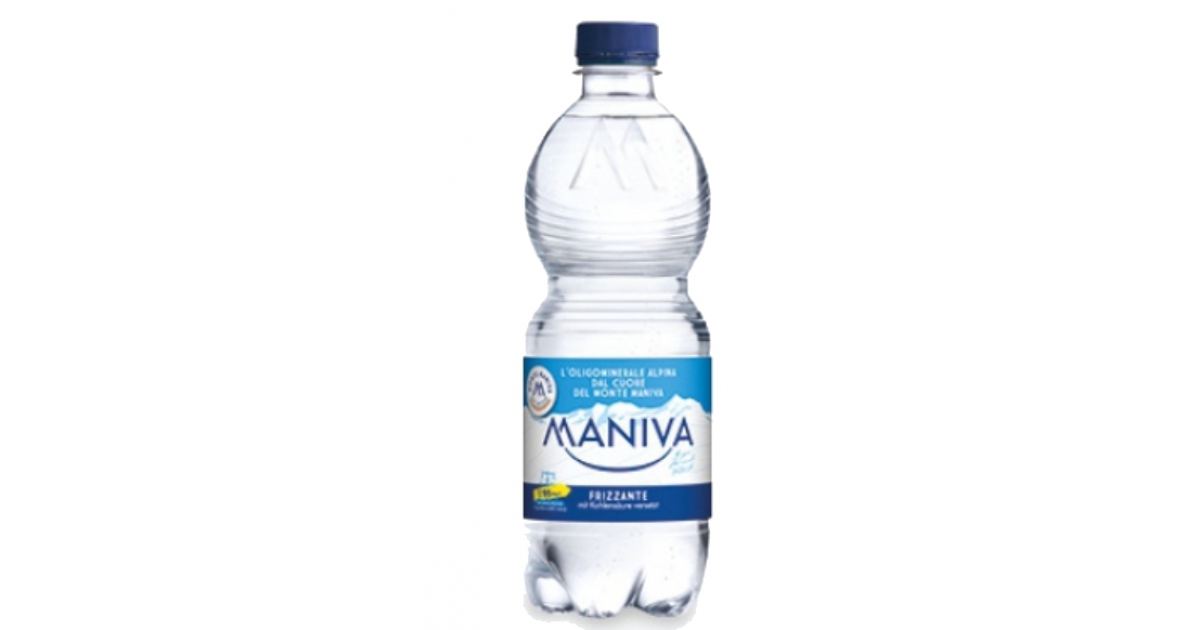 Acqua Maniva Frizzante 0.50 l - Conf. 24 pz - Maniva - Bevande Acqua online