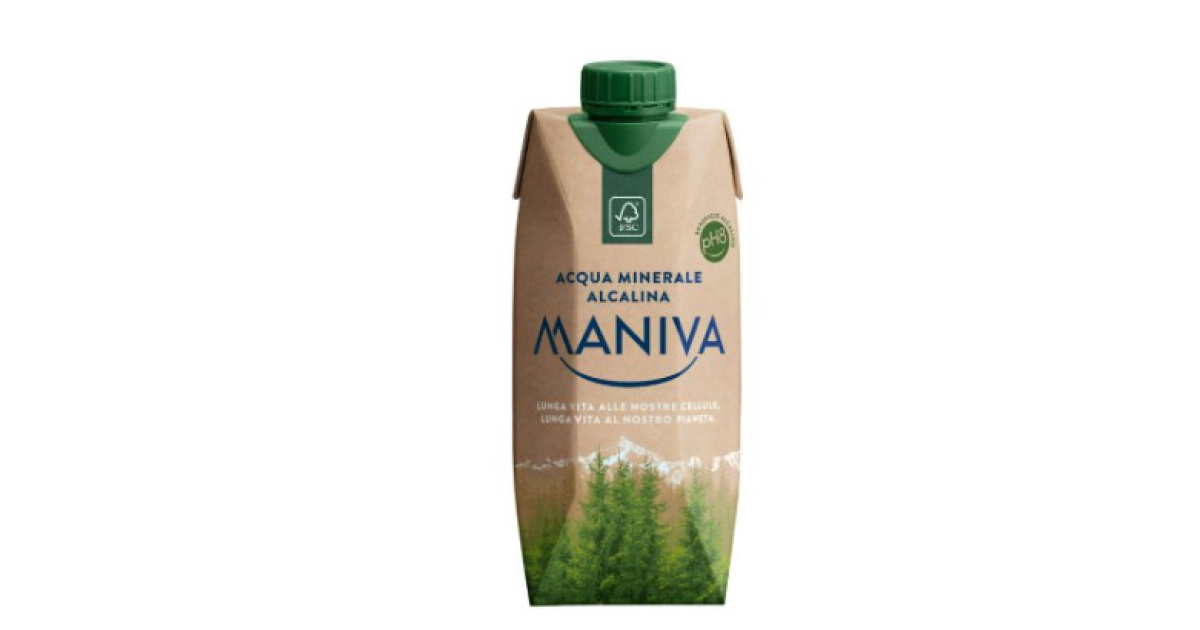 Acqua Maniva naturale Smile Box 0.5l - Conf. 24 pz - Maniva - Bevande ...