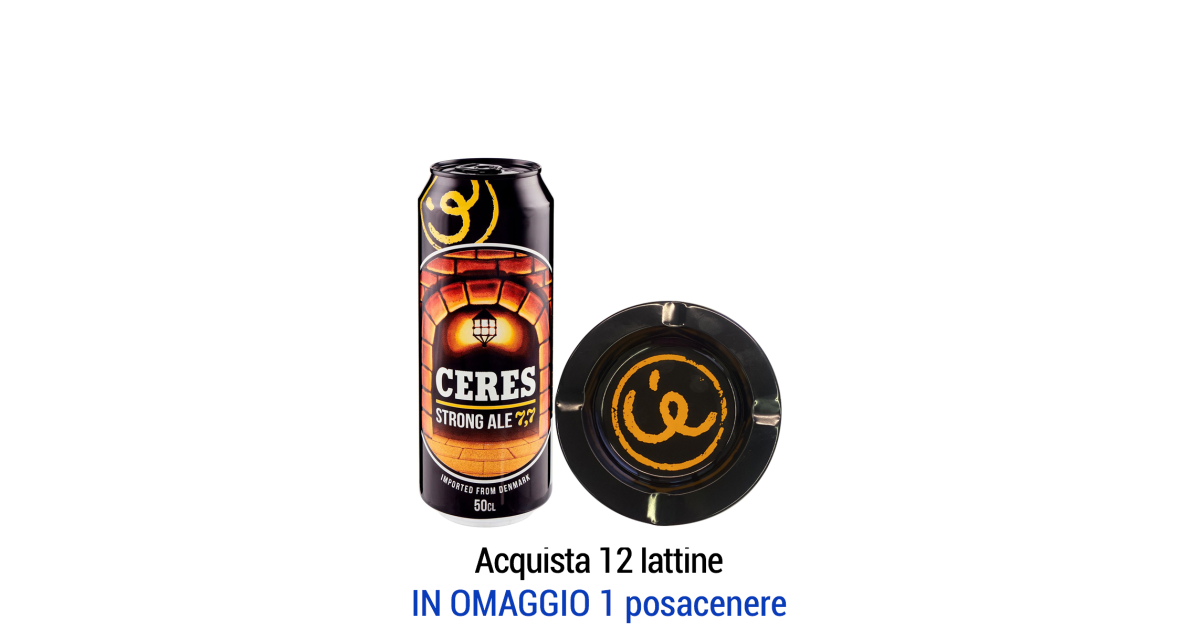 Ceres Strong Ale 0,50 l Lattina - Ceres - Birre Bionde online