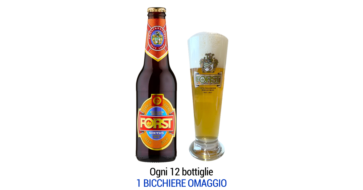 Birra Forst Sixtus 0,33 lt in vendita online - E-commerce birre italiane