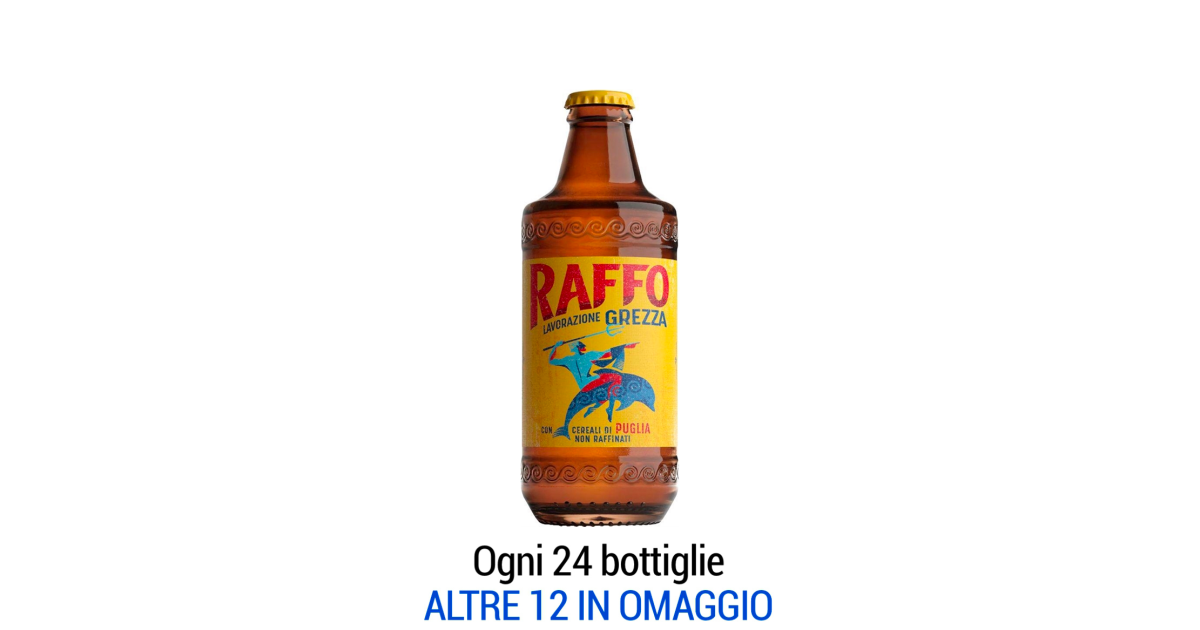 Birra Raffo Grezza 0,33 l - RAFFO - Birre Bionde online