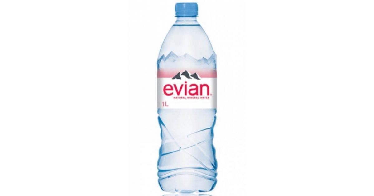 Acqua Evian 1 l Naturale - Conf. 6 pz - Evian - Bevande Acqua online